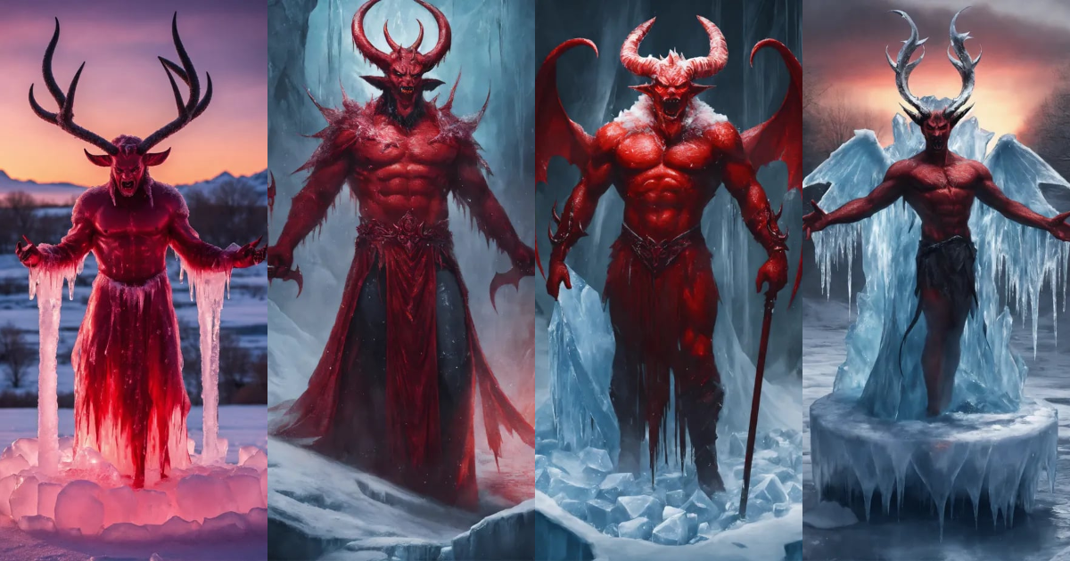 Lexica - Satan frozen in ice