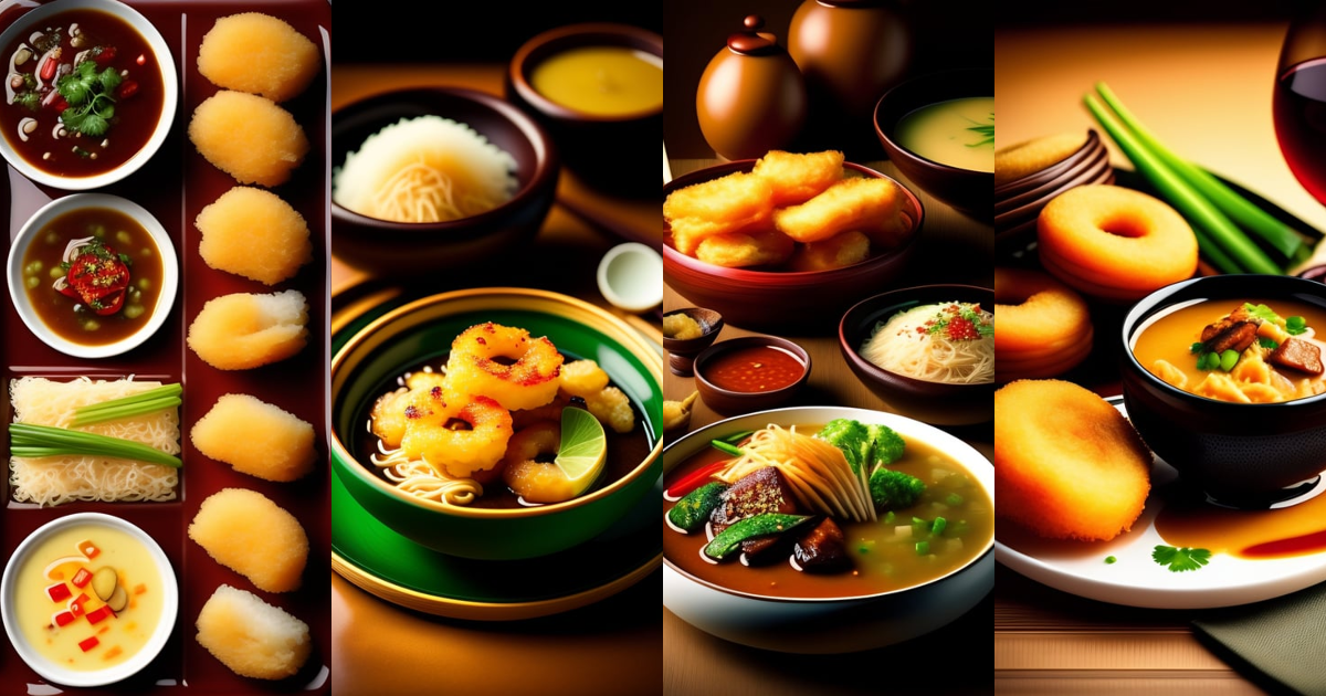 Lexica - An image of a traditional Asian dish: Consider choosing a dish ...