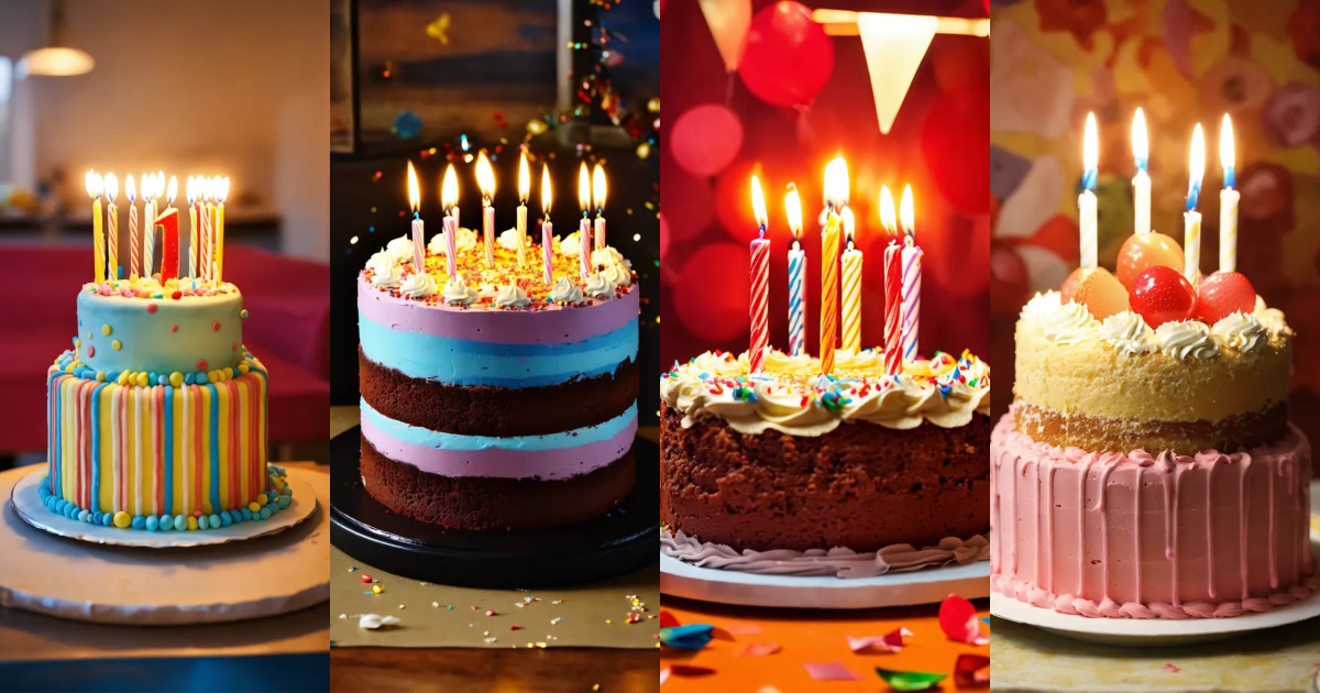 Lexica - Birthday,cake,realistick,ten