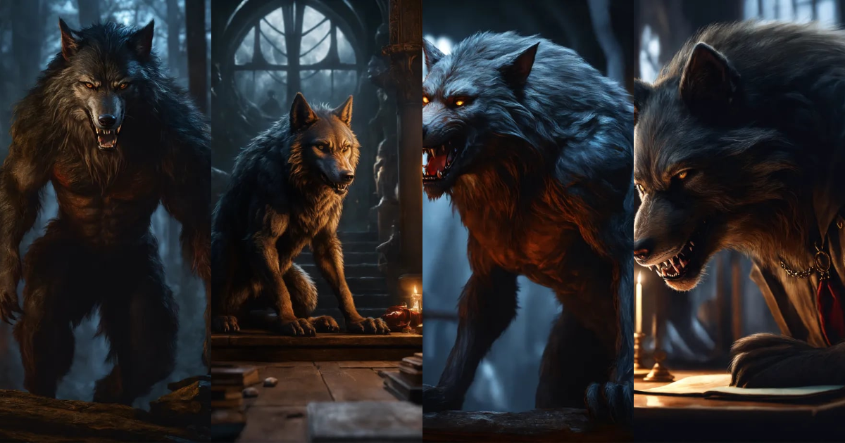 Lexica - Werewolf academy, mystic, dark fantasy, realistic photo, high ...