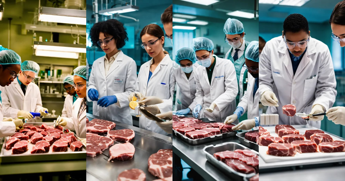 Lexica - Group of diverse scientists wearing lab coats working on a ...