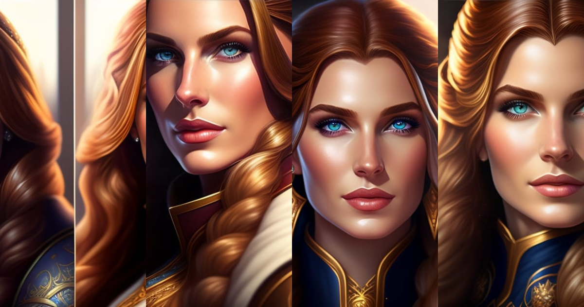 Lexica - Jaina proudmoore with marsala hair in a braid, bust, realistic ...