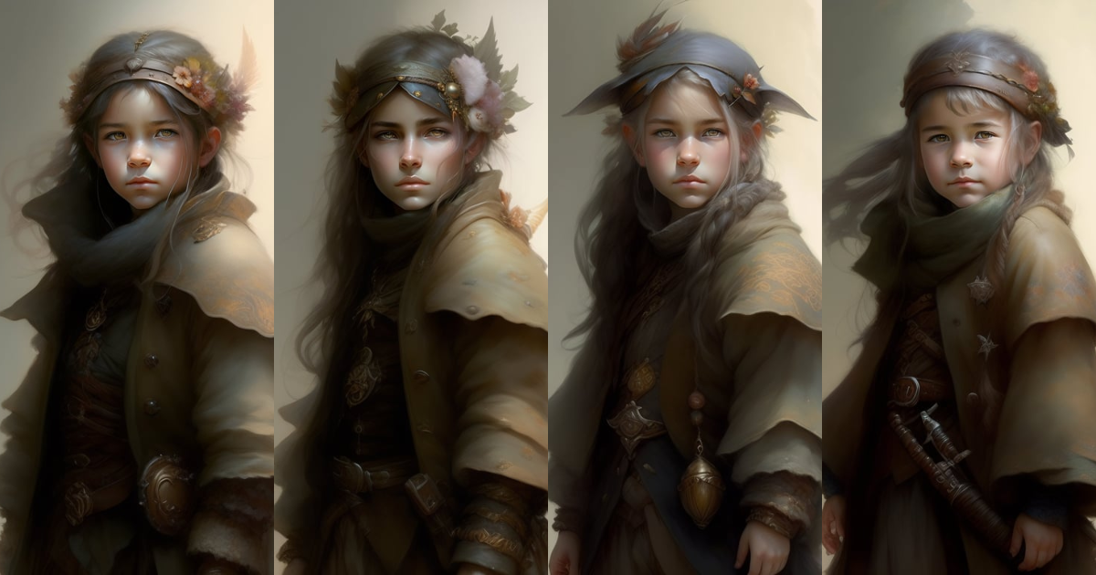 Lexica - Fantasy character . muted colors. by Jean-Baptiste Monge