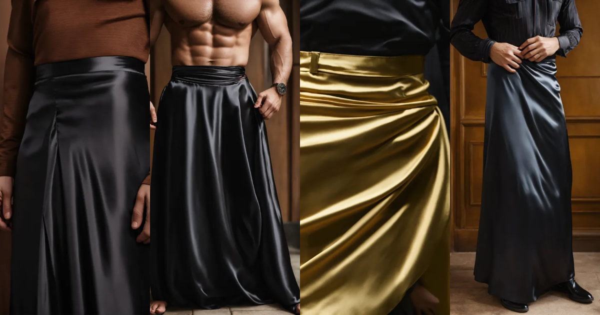 Lexica - Close up long black clingy figure higging shiny satin pencil ...