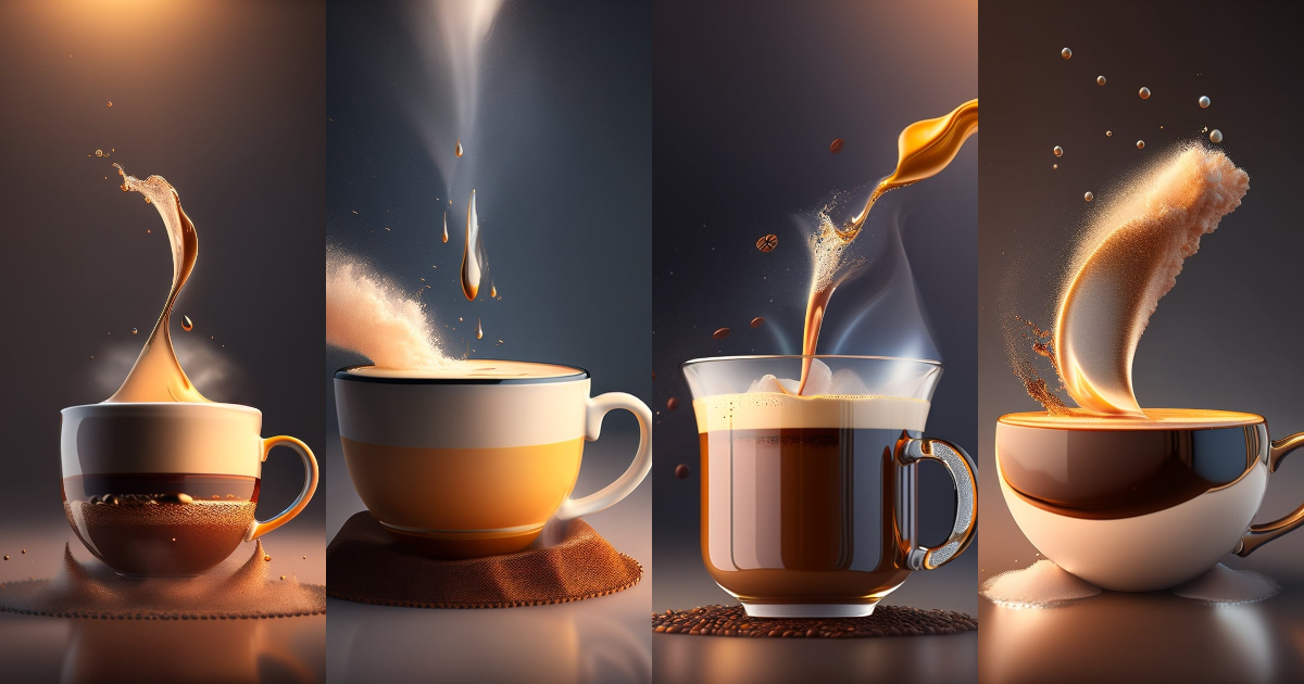 Lexica - A coffe poring and splashing in 4k , render , realistic, photo ...