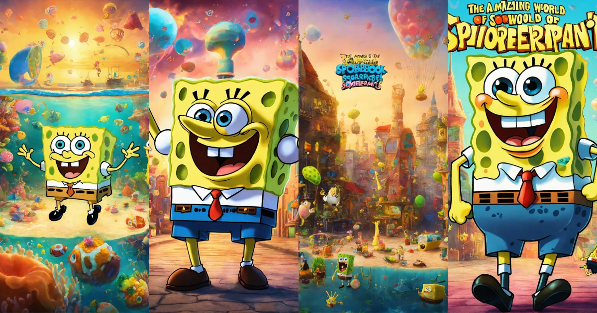 Lexica - The amazing world of SpongeBob SquarePants 8k