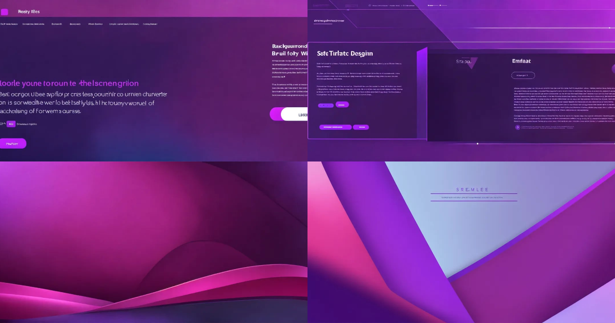 Lexica - Background purple for testimonial section web site, ux ui design