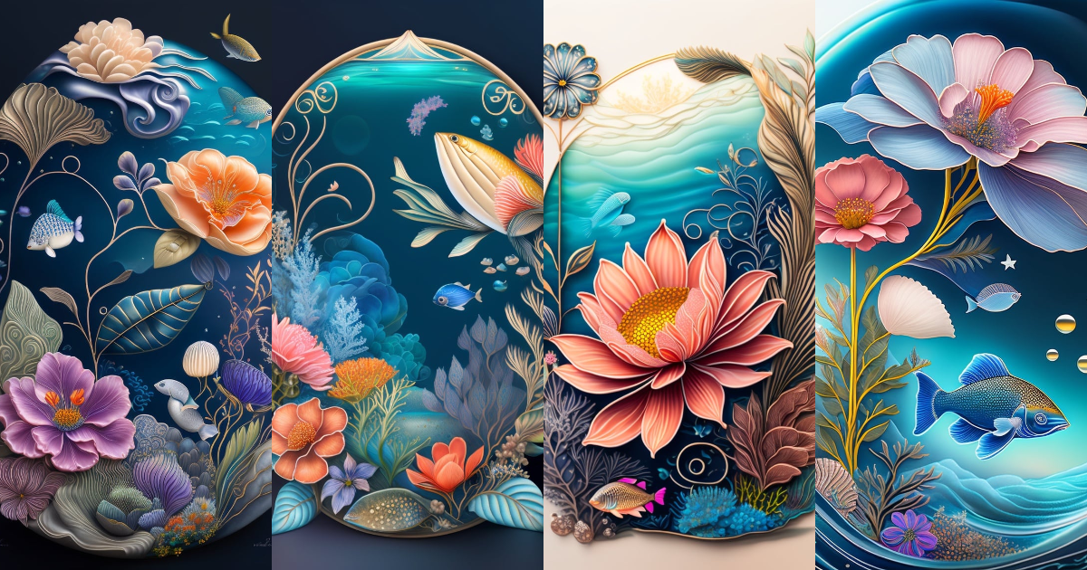 Lexica - Artistic Image Types: An enchanting ink drawing featuring a ...