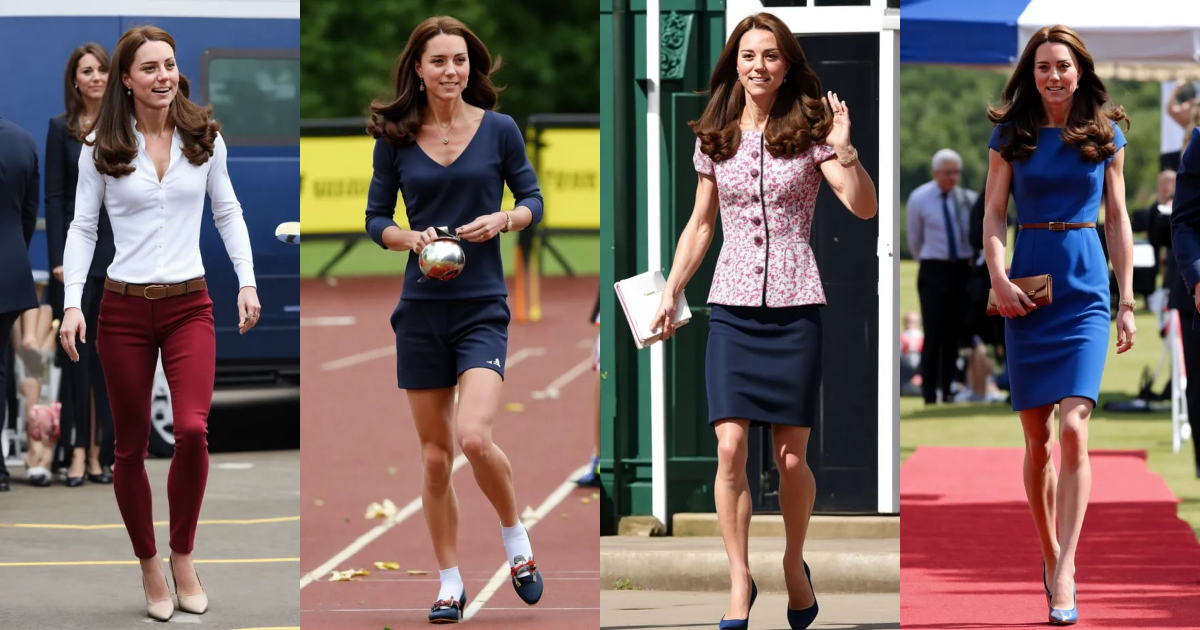 Lexica - Kate Middleton after 5 years of bodybuilding, biceps very ...