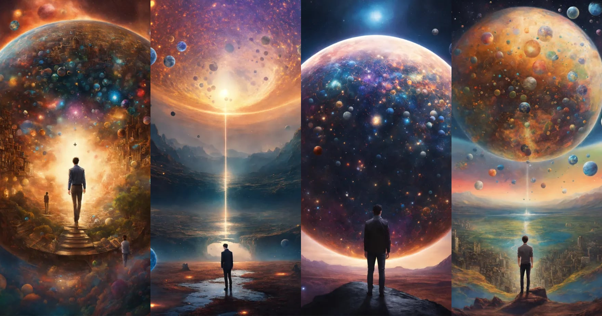 Lexica - Multiverse from a 25 year old white male with dark hair ...