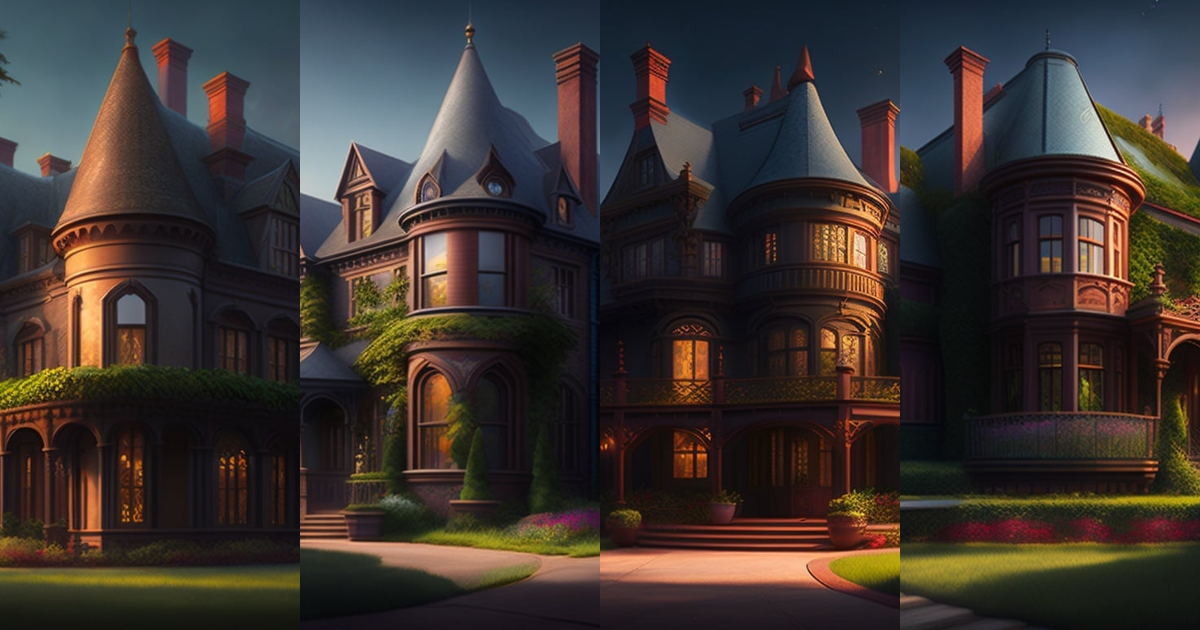 Lexica - A mansion that cast a long, foreboding shadow upon the land ...