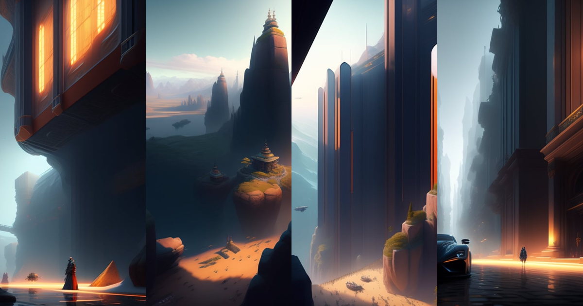 Lexica - Isometric perspective, by Cedric Peyravernay, highly detailed ...