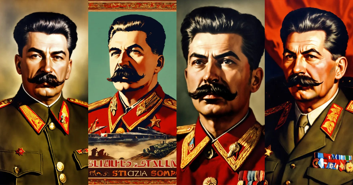 Lexica - Josef Stalin somking ziggarets