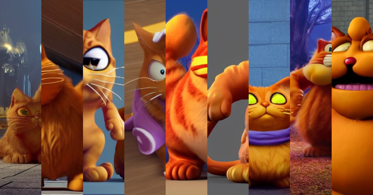 Lexica - Garfield as final fantasy boss, garfield the cat as a boss in ...