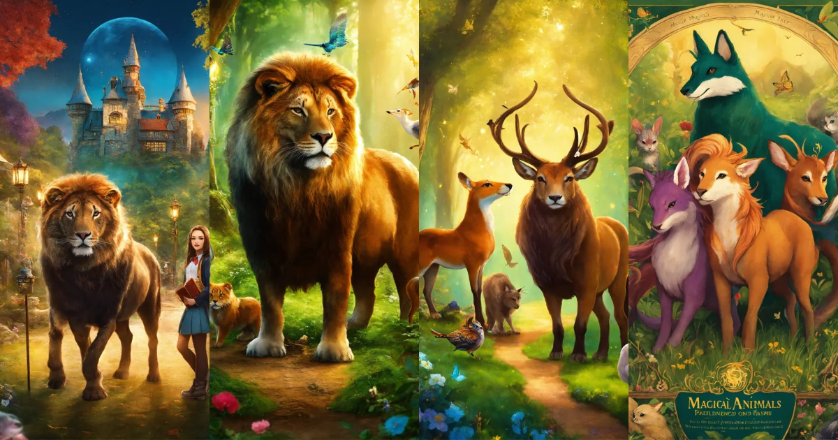 Lexica - Magical Animals Joining Forces to Protect the Enchanted School