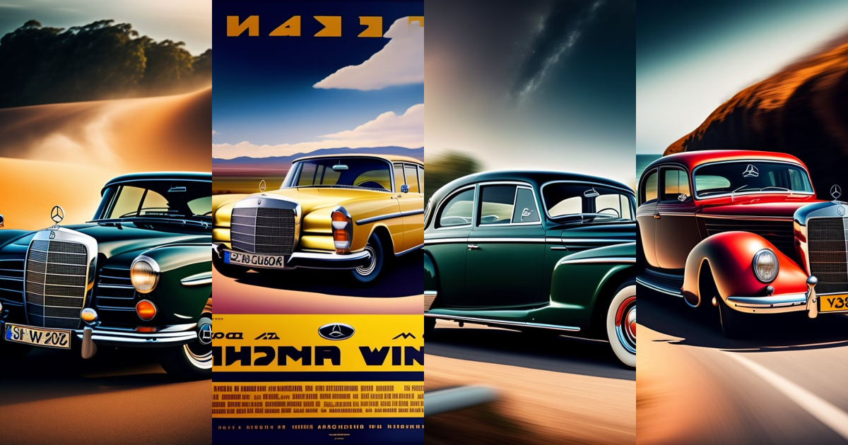 Lexica - Mercedes W211 poster