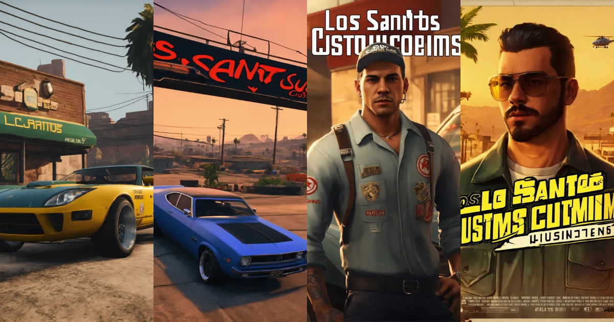 Lexica - Written "Los Santos Customs" mechanic