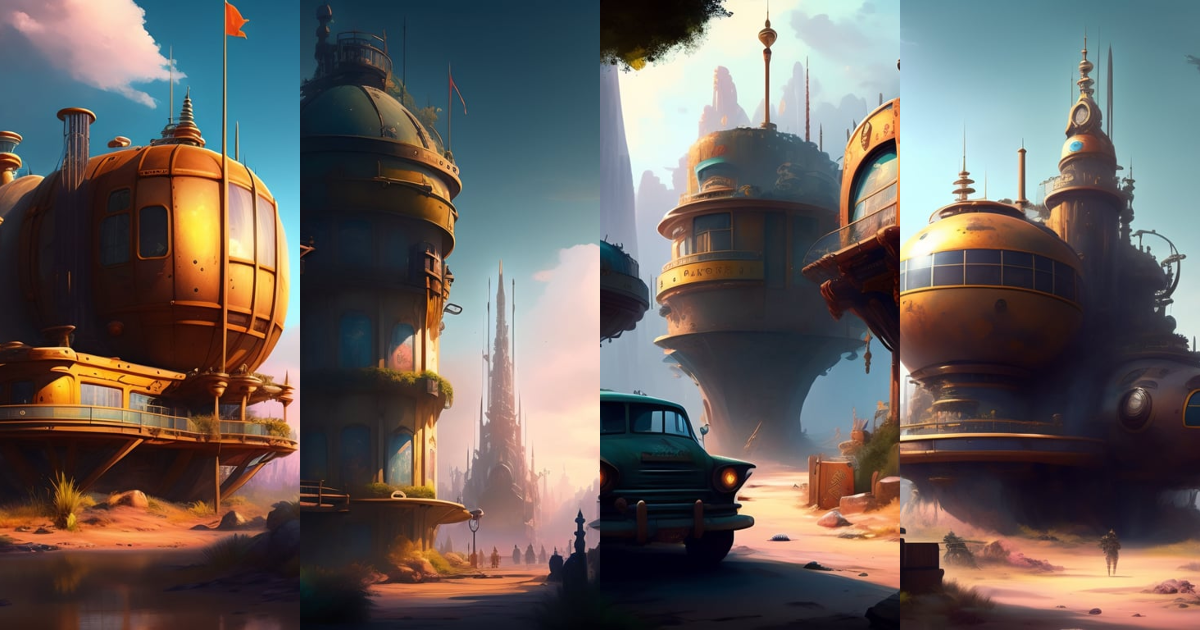 Lexica - Post-apocalyptic Disney park