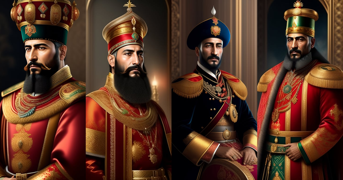 Lexica - An ottoman sultan, realistic