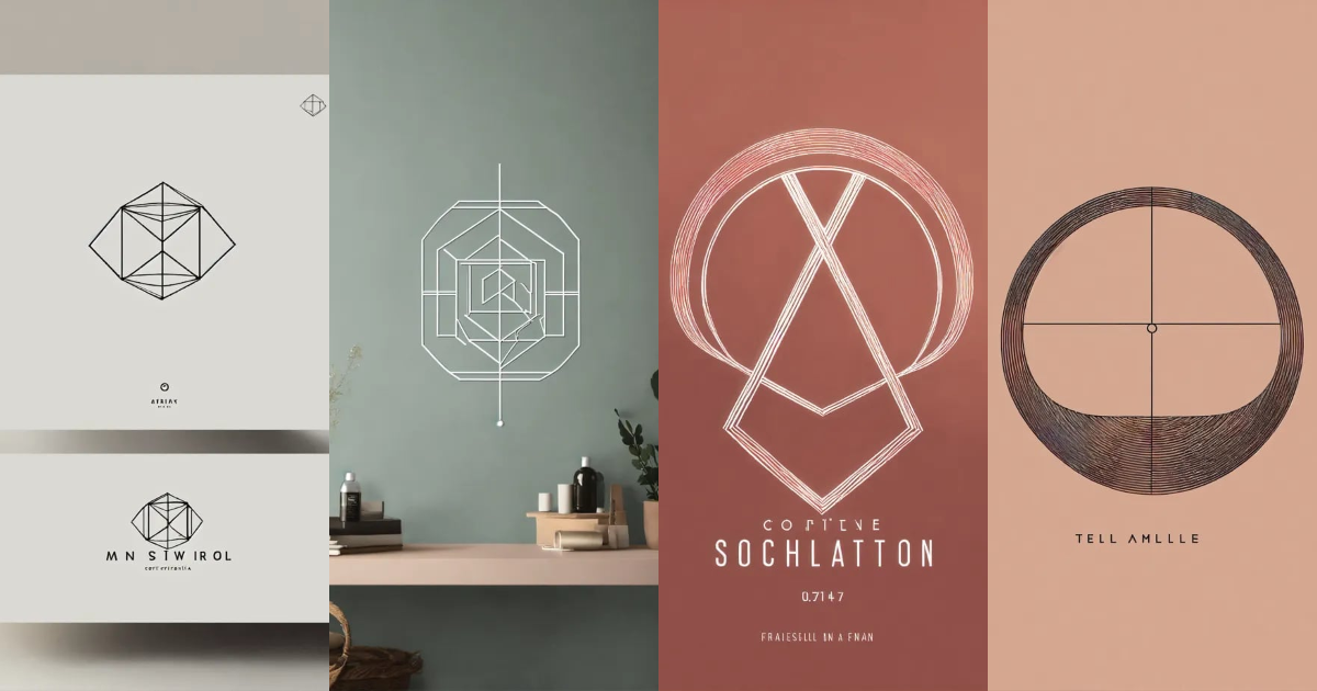 Lexica - A logo, a minimalist logo for an art company that creates ...