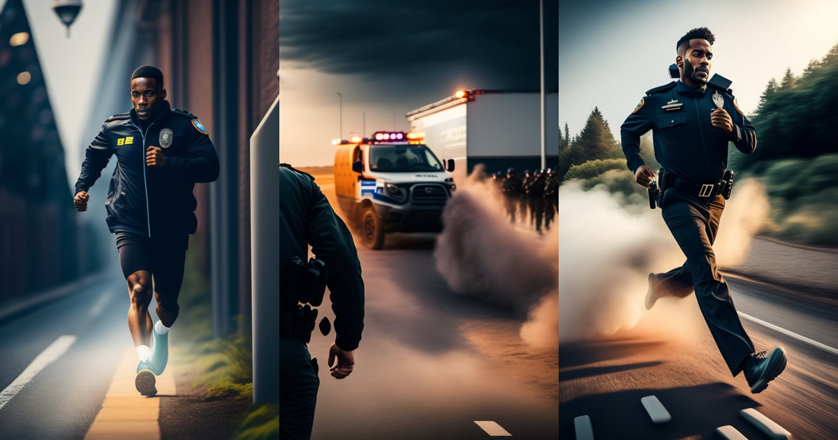 Lexica - Man running from police