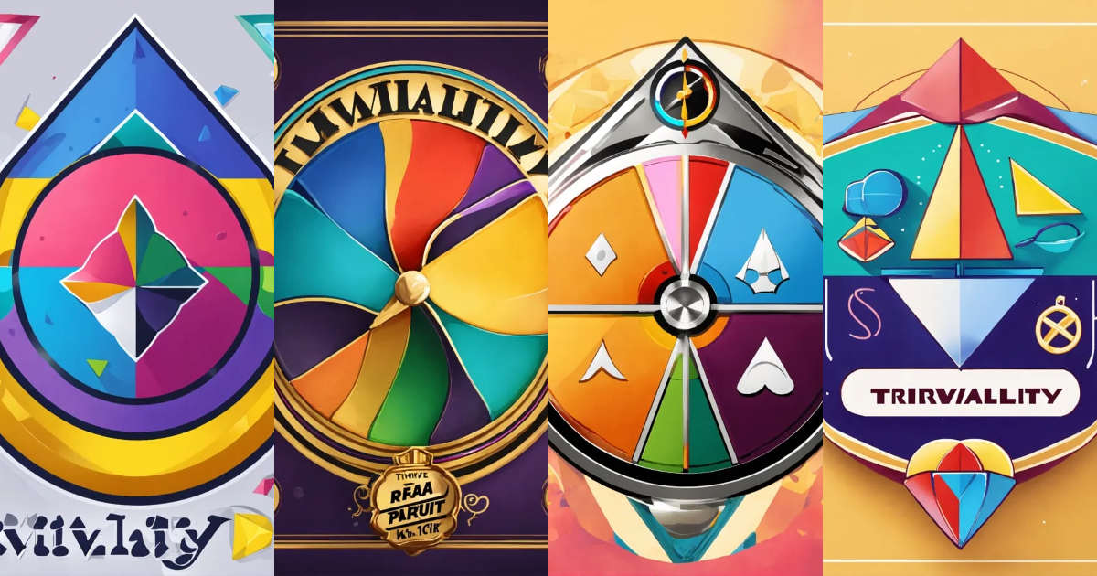Lexica - Logo of triviality game inspired of trivial pursuit game , svg ...