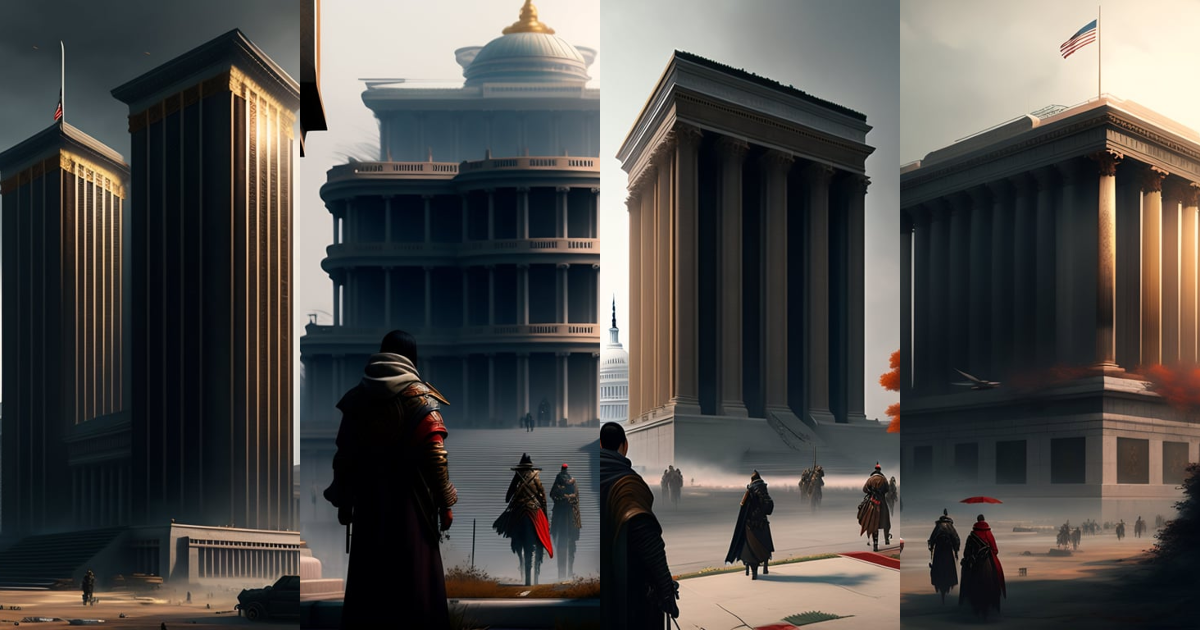 Lexica - Post apocalyptic washington dc, plague, artstation by zhang ...