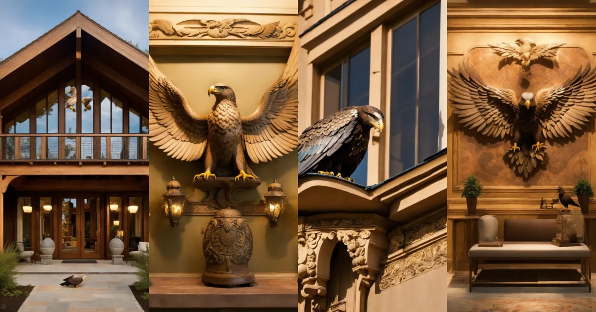 Lexica - Designing a home inspired by an eagle can be a fascinating ...