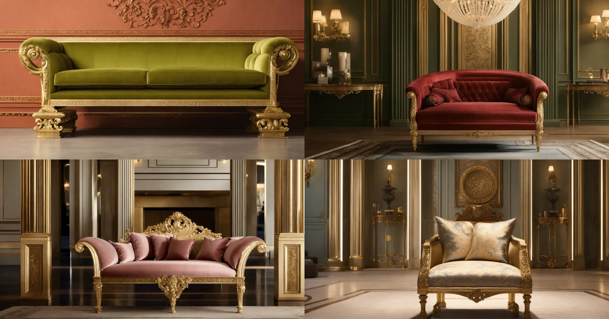 Lexica - Design a luxurious modern neo-classical chair that exudes ...