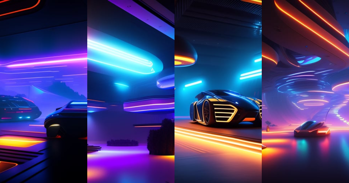 Lexica - A indoor immersive high tech theme world with LED and dark ...