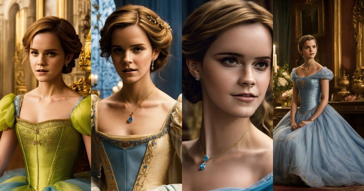 Lexica - Emma watson as cinderella