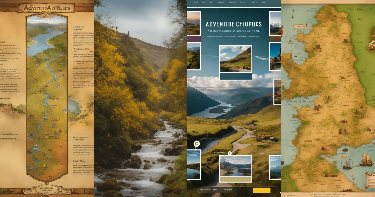 Lexica - An image for a Categories page on a website evocative of ...