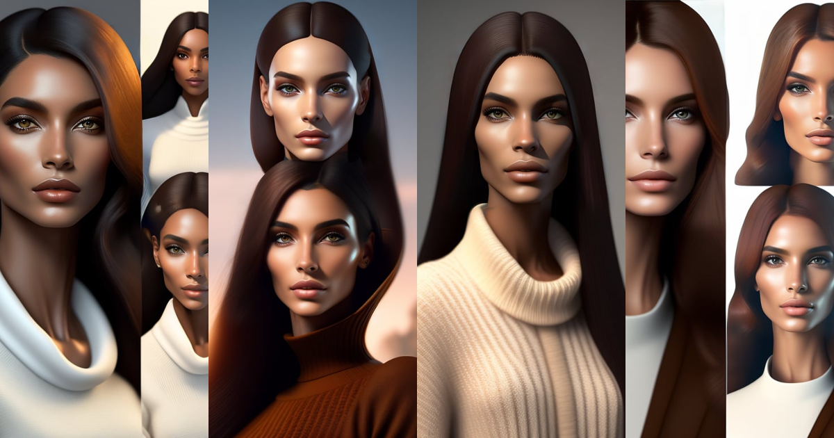 Lexica - Create an image of a woman with a height of 1.61 meters, a ...