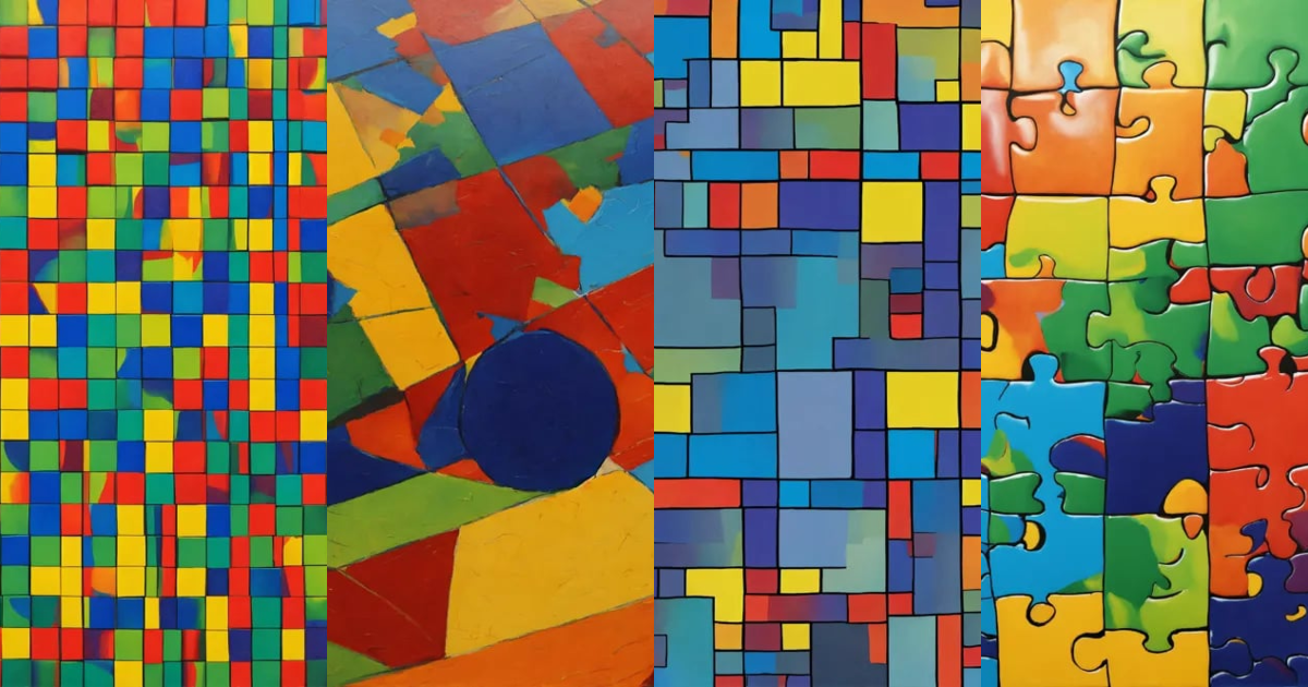 Lexica - AUTISM abstract art