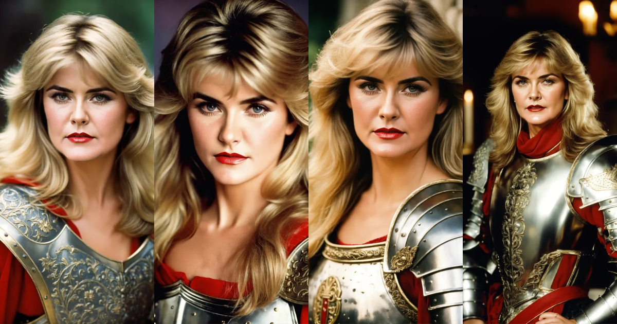 Lexica - Photo quality portrait of young beautiful Anthea Turner as a ...