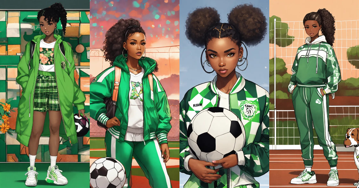 Lexica - Dark complexion african american 28 year old female, distinct ...