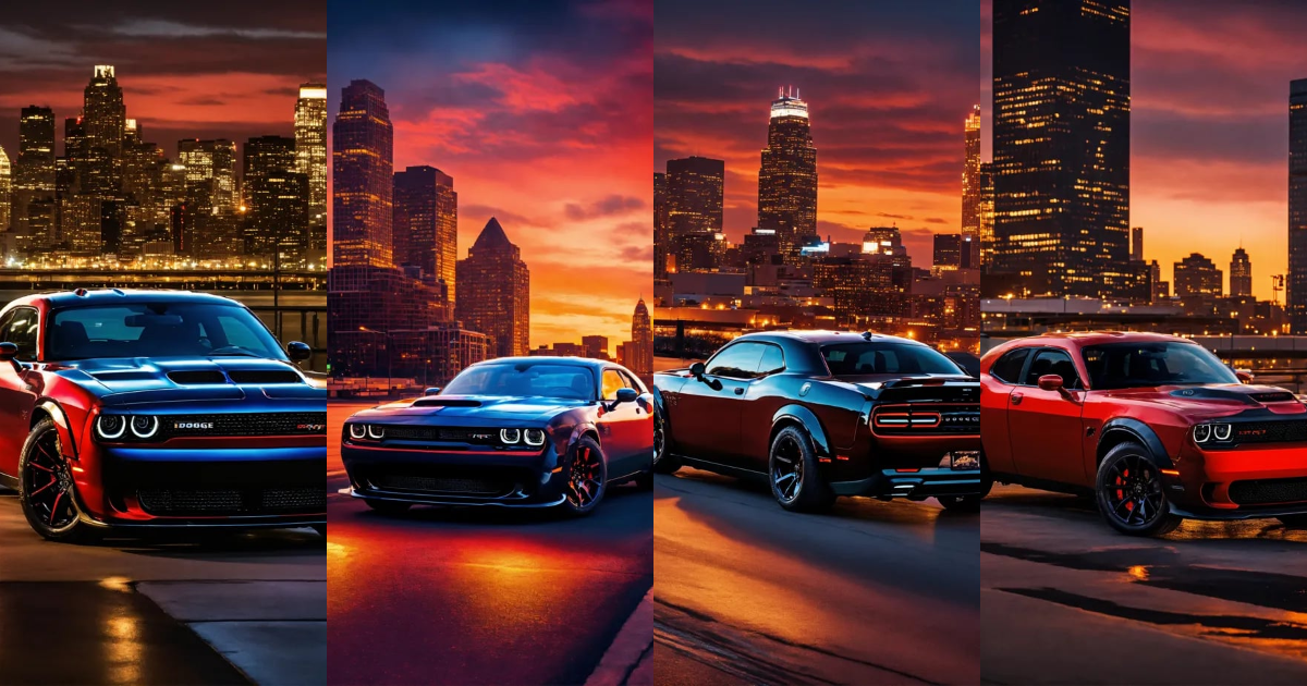 Lexica - 2023 dodge changer hellcat black and red with downtown ...