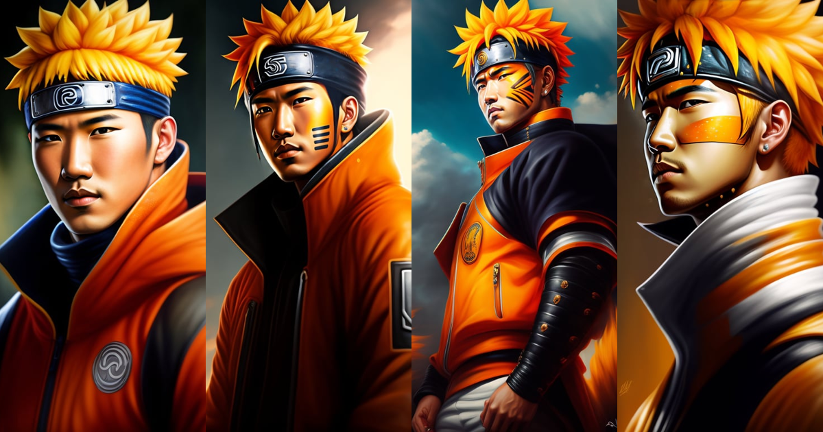 Lexica - Portrait of Naruto painted by rubens
