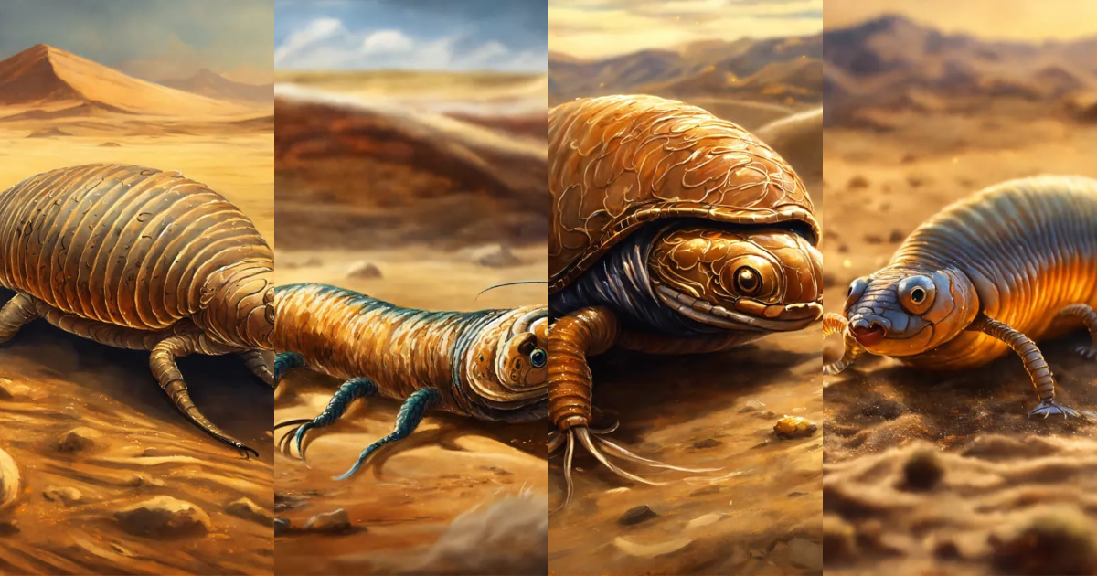 Lexica - Concept art of a Mongolian sand blind worm, oil painting style ...