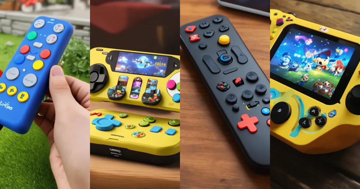 Lexica - Cartoon 3D gaming remote control