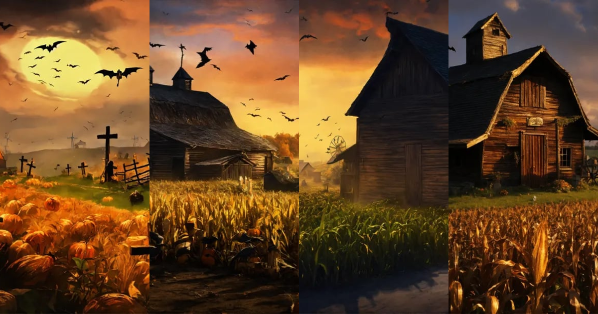 Lexica - Witches, poison, Halloween,corn field, haunted house, crows ...