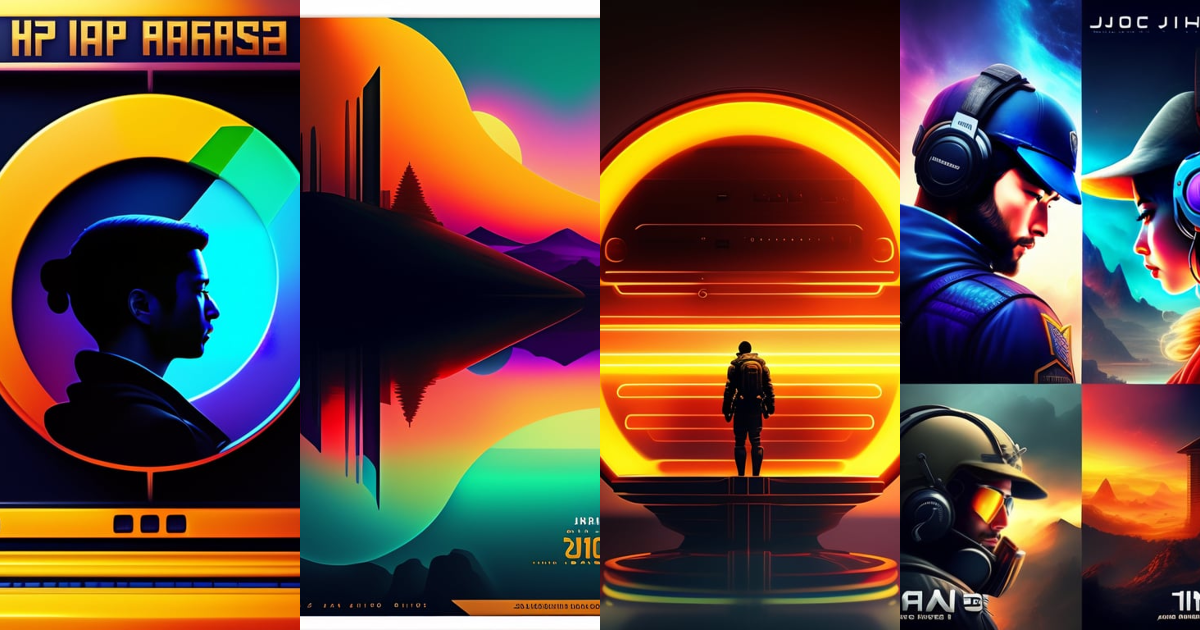 Lexica - Video game music album cover art