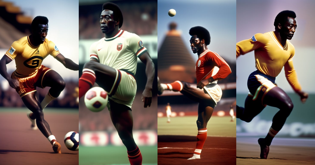 Lexica - Pele playing ballet