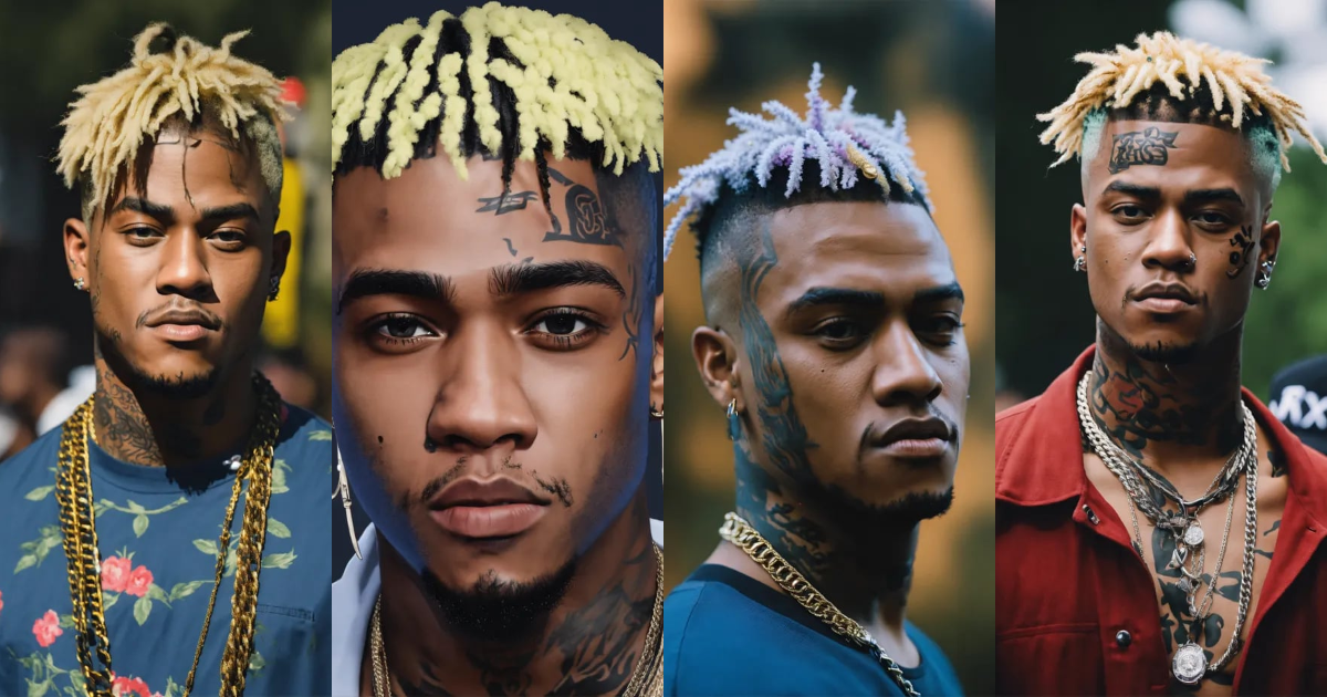 Lexica - XXXTentacion, realistic