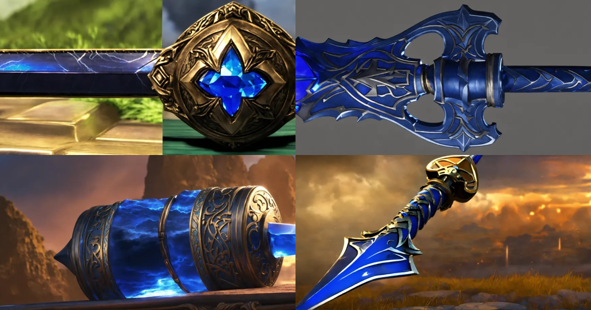 Lexica - Lightning hammer. Weapon. D&D. Its large, anvil-sized ...