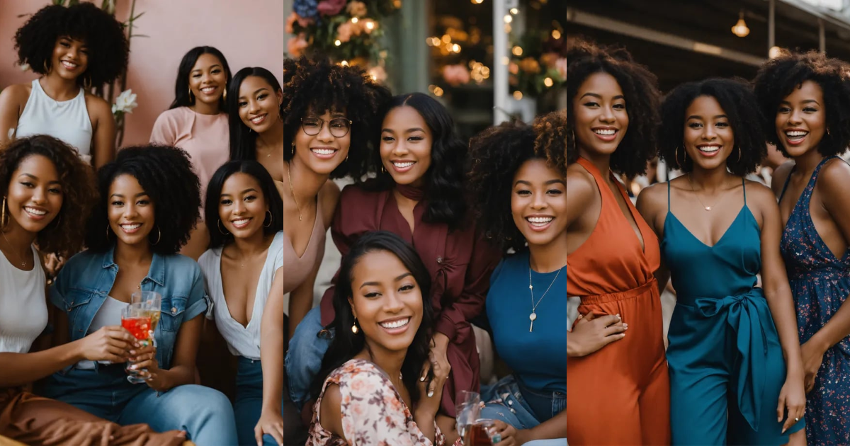 Lexica - A group of women of color celebrating the 4th quarter of the year