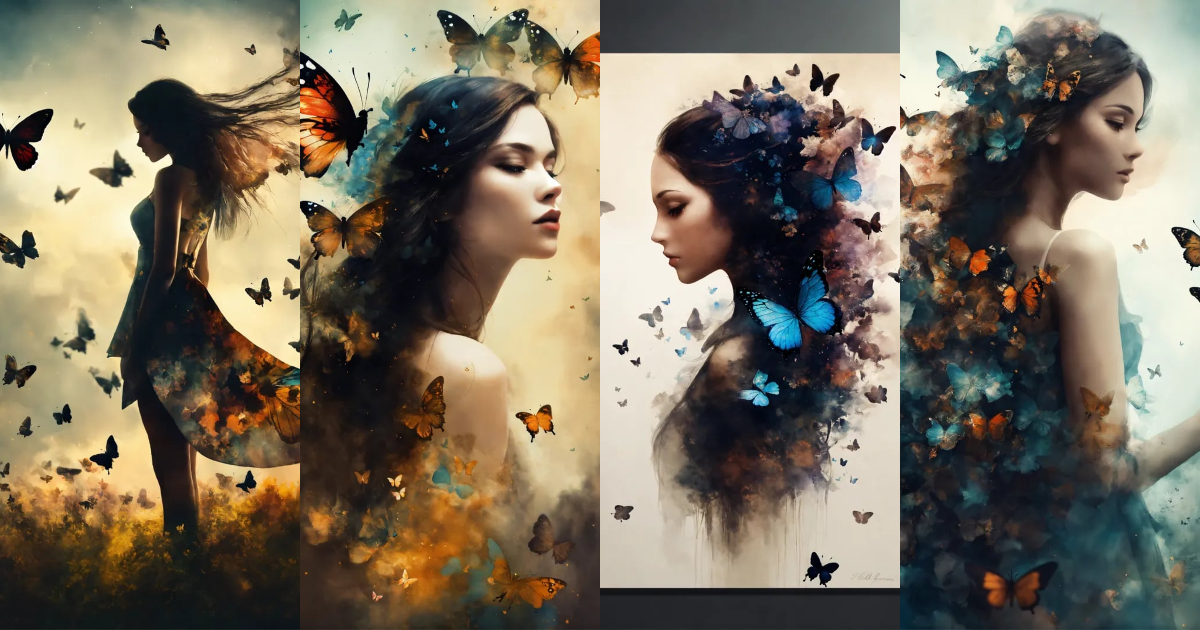 Lexica - Create an exquisite ink painting on white paper that's the ...