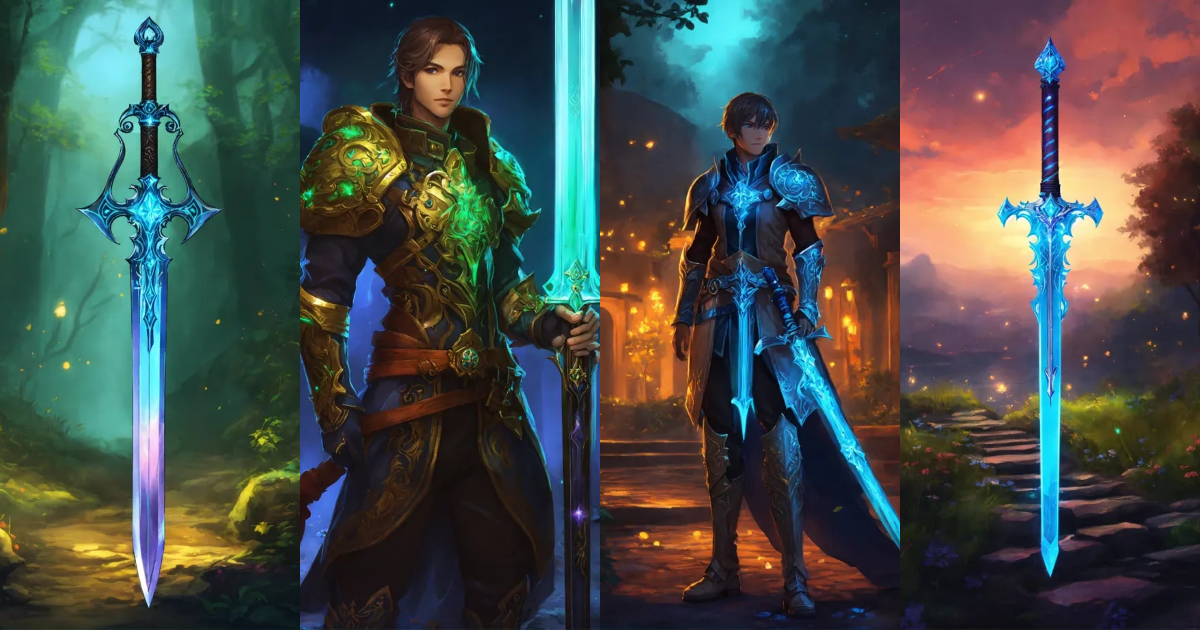 Lexica - Bioluminescent MMORPG Sword