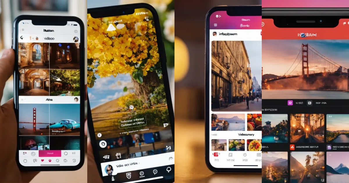Lexica - Instagram video ux/ui