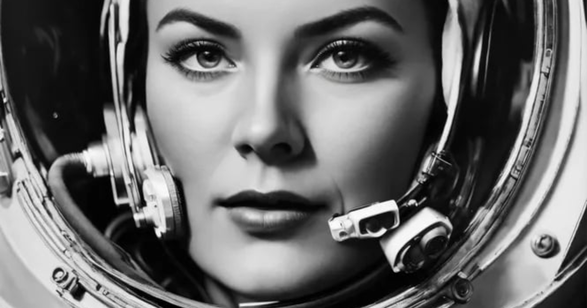 Lexica - Portrait, astro photograph in the style of Deleece Cook, black ...